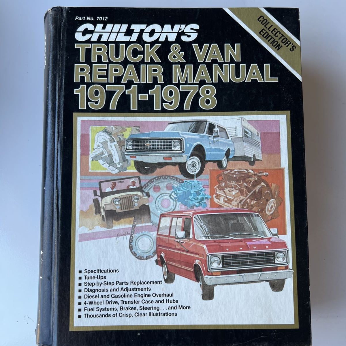 Chilton's Truck and Van Repair Manual, 1971-1978 - Collector's Edition ...