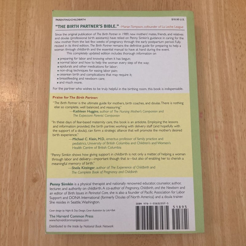 The Birth Partner by Penny Simkin, Paperback | Pangobooks