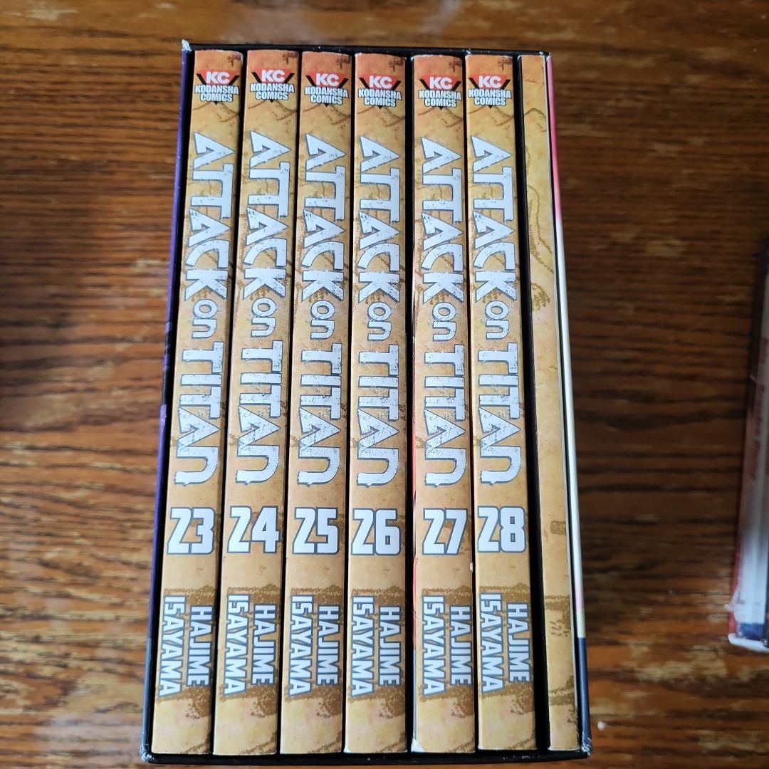 Attack on Titan the Final Season Part 1 Manga Box Set by Hajime Isayama