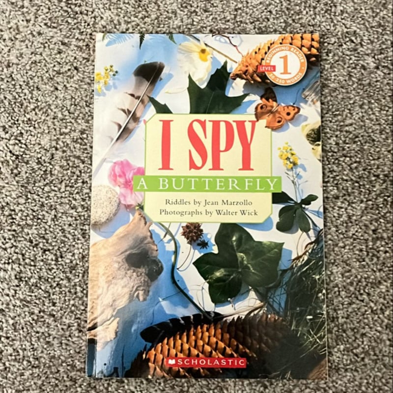 I Spy a Butterfly by Jean Marzollo; Walter Wick, Paperback | Pangobooks