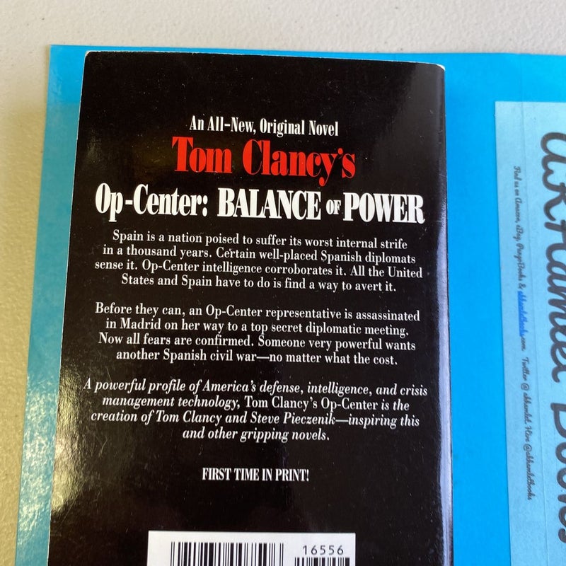 Balance of Power by Tom Clancy, Steve Pieczenik, Jeff Rovin
