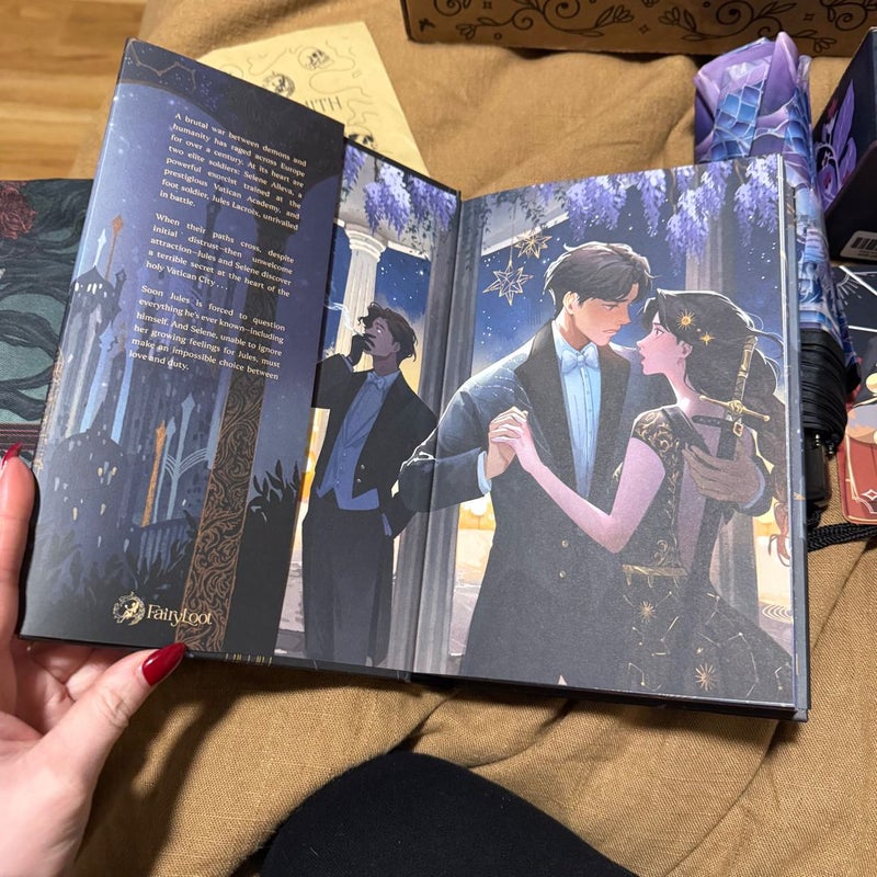 Fairyloot YA January 2025 box by Sophie clark , Hardcover | Pangobooks