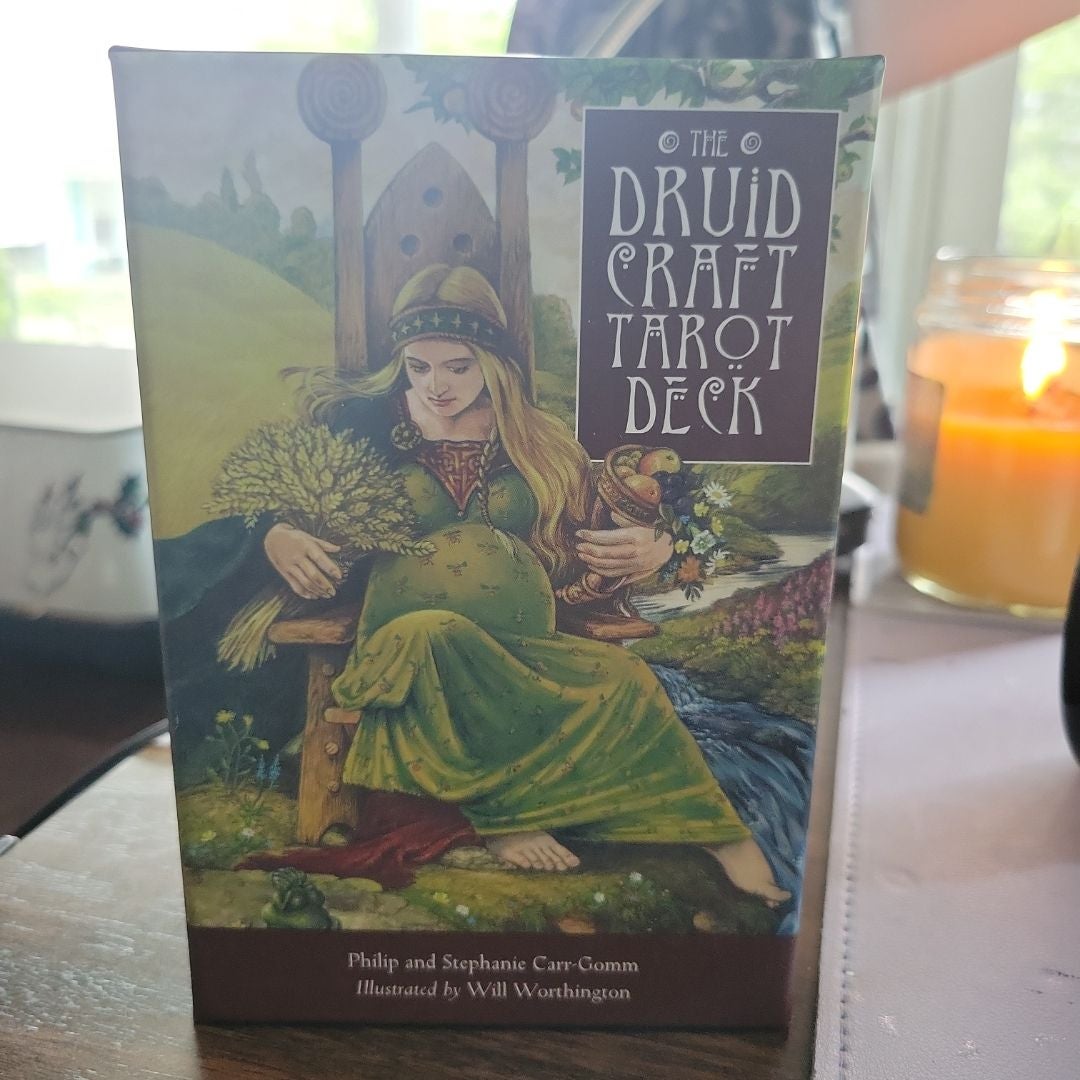 The Druidcraft Tarot Deck by Philip Carr-Gomm Stephanie Carr-Gomm ...