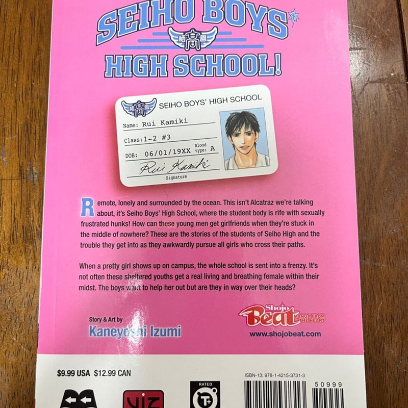 Seiho Boys' High School!, Vol. 1 by Kaneyoshi Izumi, Paperback | Pangobooks