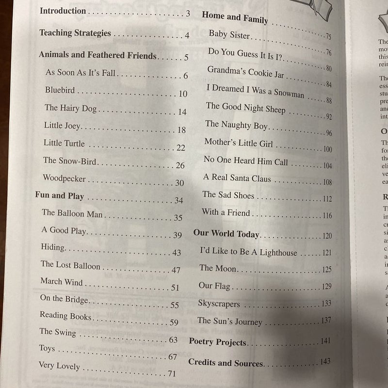 Develop Reading Fluency Using Poetry by Teacher Created Resources Staff