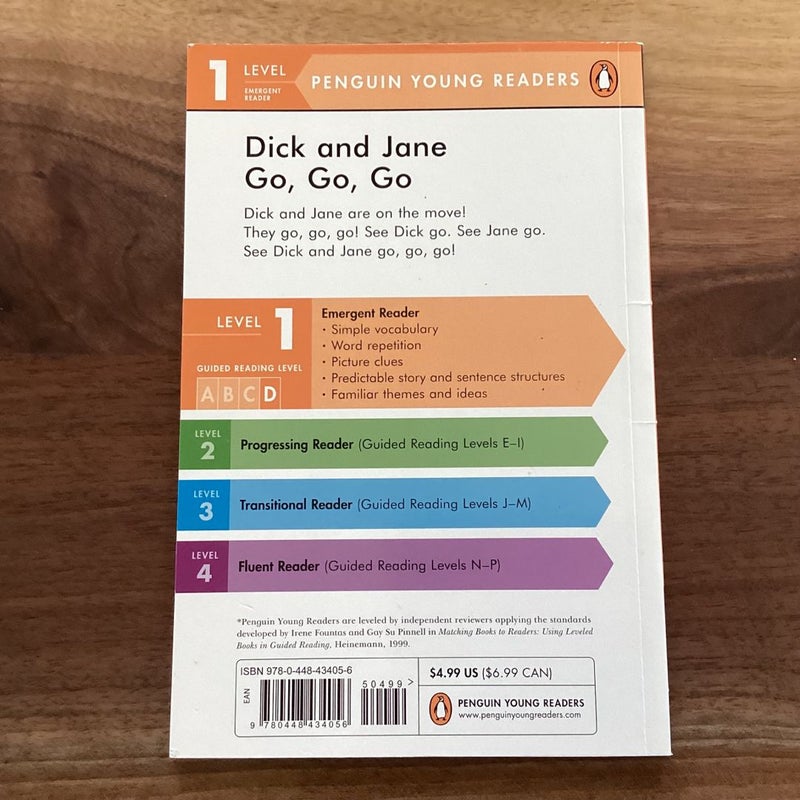 Dick and Jane: Go, Go, Go by Penguin Young Readers
