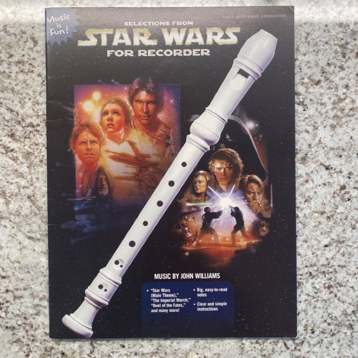 Selections from Star Wars for Recorder by John Williams, Paperback ...