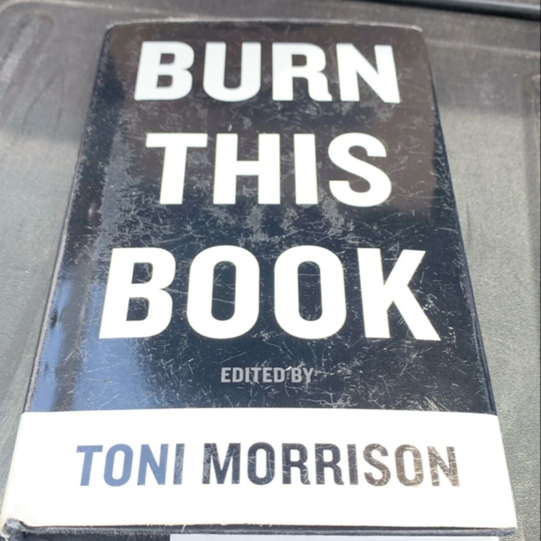 Burn This Book by Toni Morrison