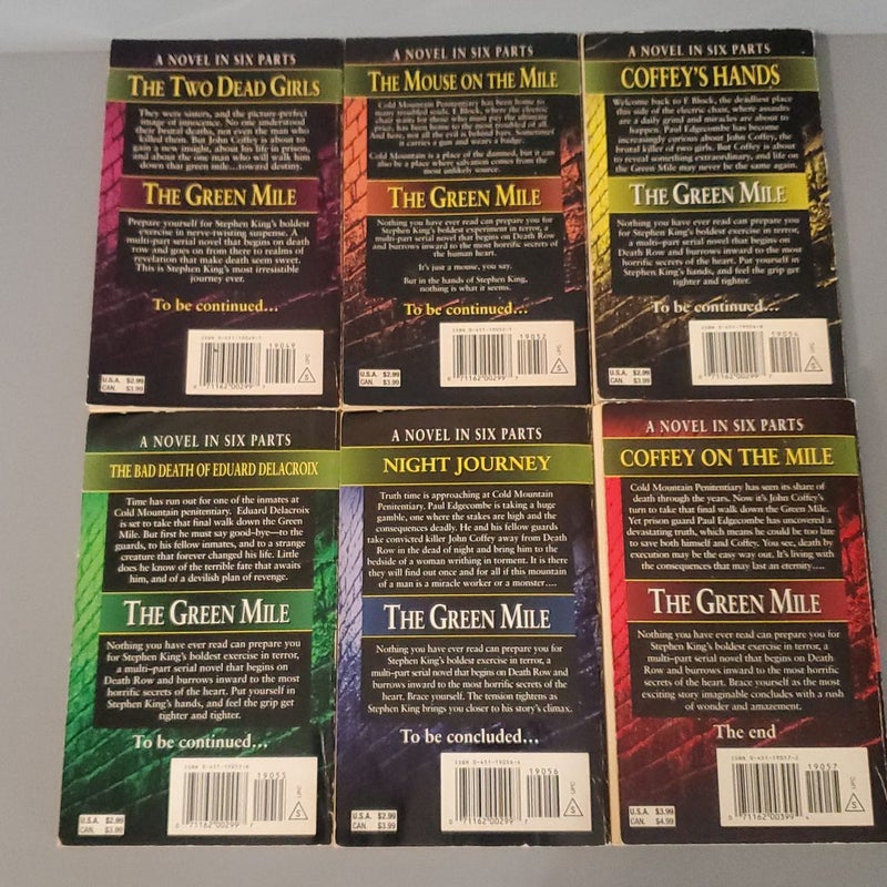 The Green Mile Books 1 - 6 by Stephen King , Paperback | Pangobooks