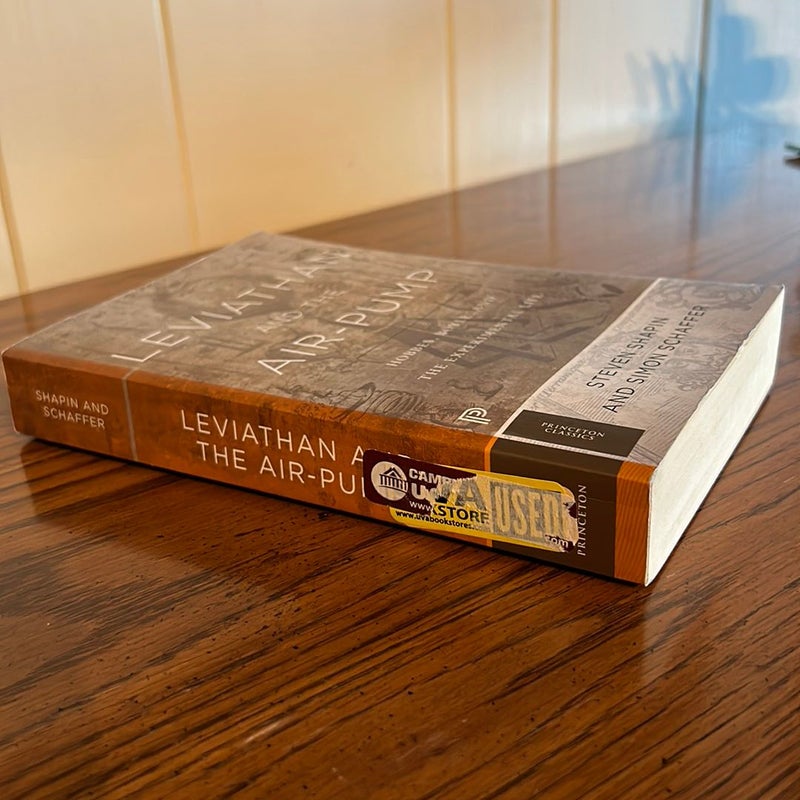 Leviathan and the Air-Pump by Steven Shapin, Simon Schaffer