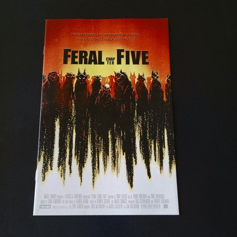 Feral #5 by Tony Fleecs , Paperback | Pangobooks