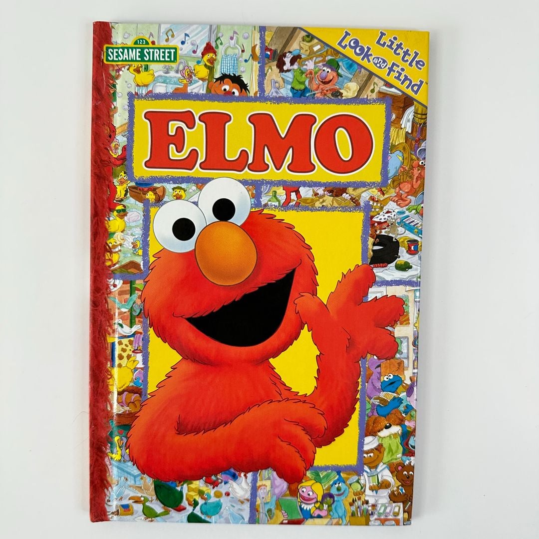 Sesame Street Elmo Little Look and Find by Pi Kids, Hardcover | Pangobooks