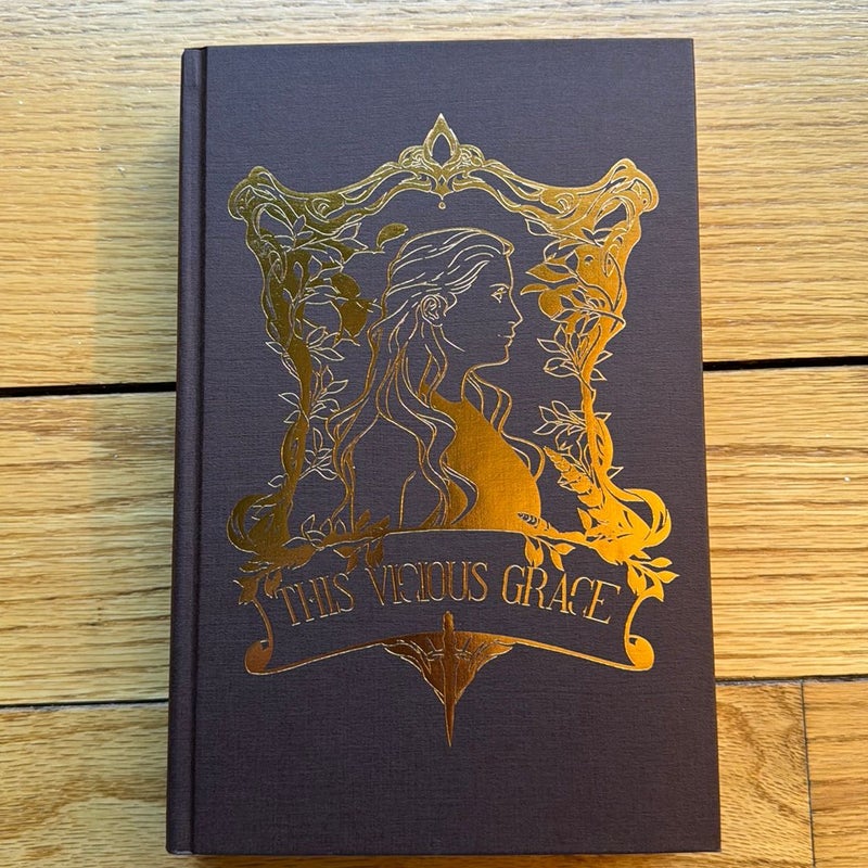 SIGNED This Vicious Grace Sprayed edges Fairyloot edition by Emily ...