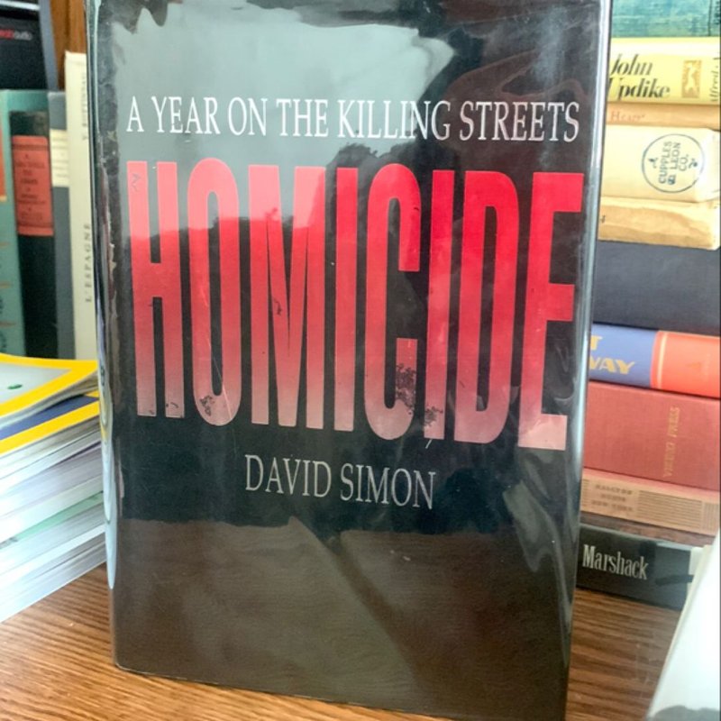Homicide by David Simon, Hardcover | Pangobooks