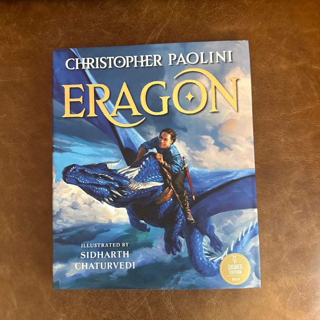 Eragon illustrated special edition signed by christopher paolini by ...