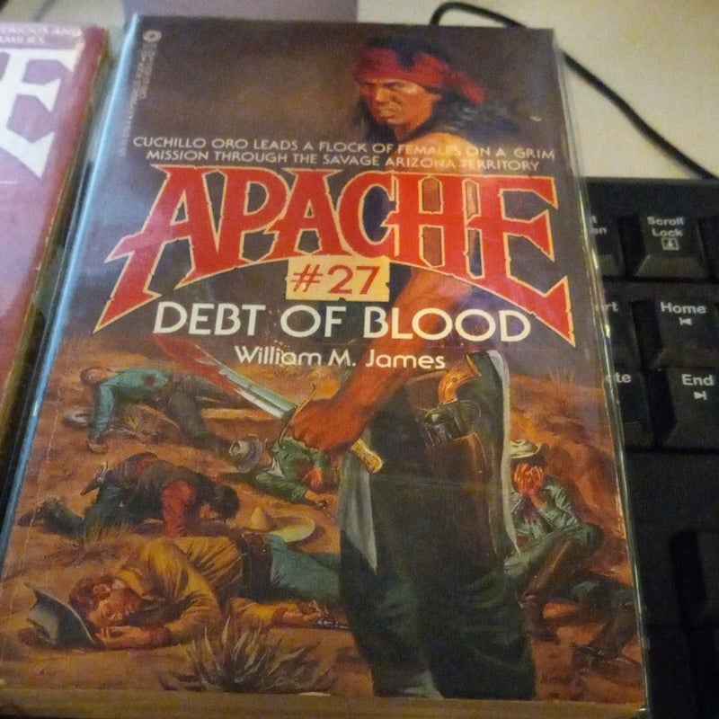 Apache series by William m. James, Paperback | Pangobooks
