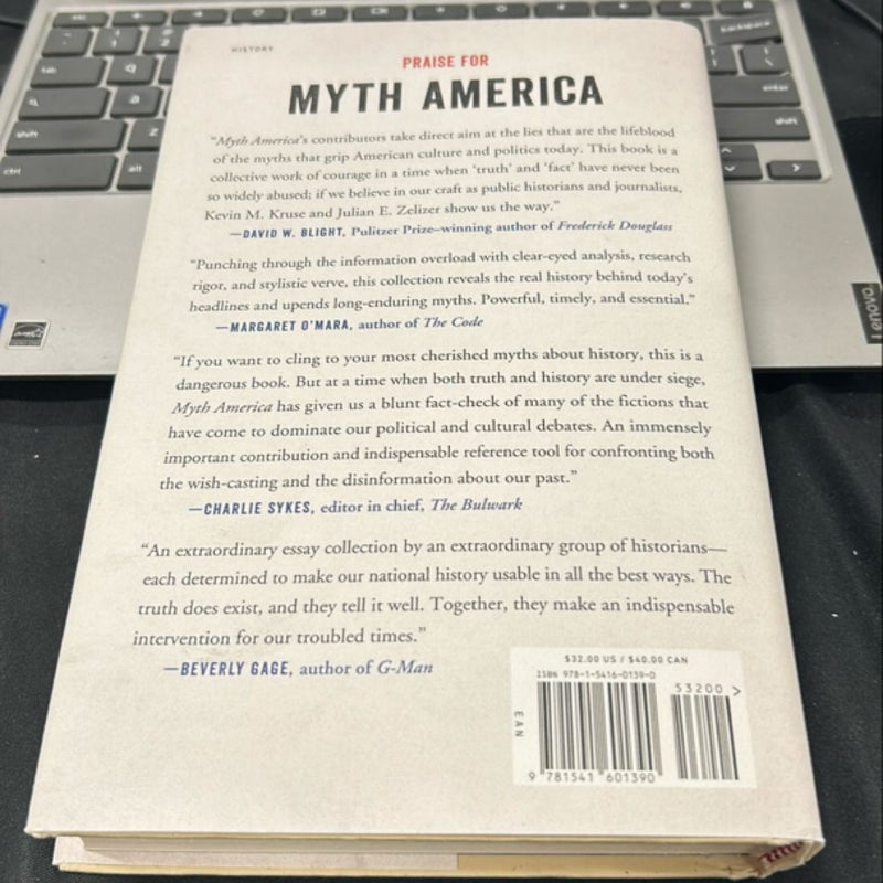 Myth America by Kevin M. Kruse, Julian E. Zelizer