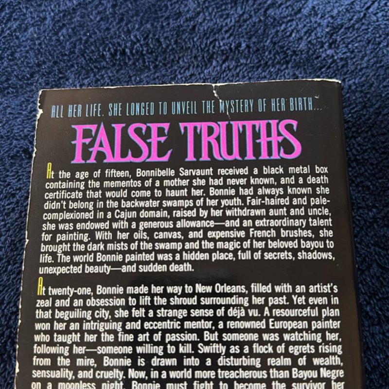False Truths by Gwen Hunter, Paperback | Pangobooks