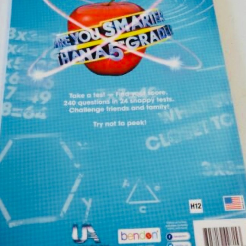 Are You Smarter Than A 5th Grader? Test Activity Puzzle Book. by BENDON ...