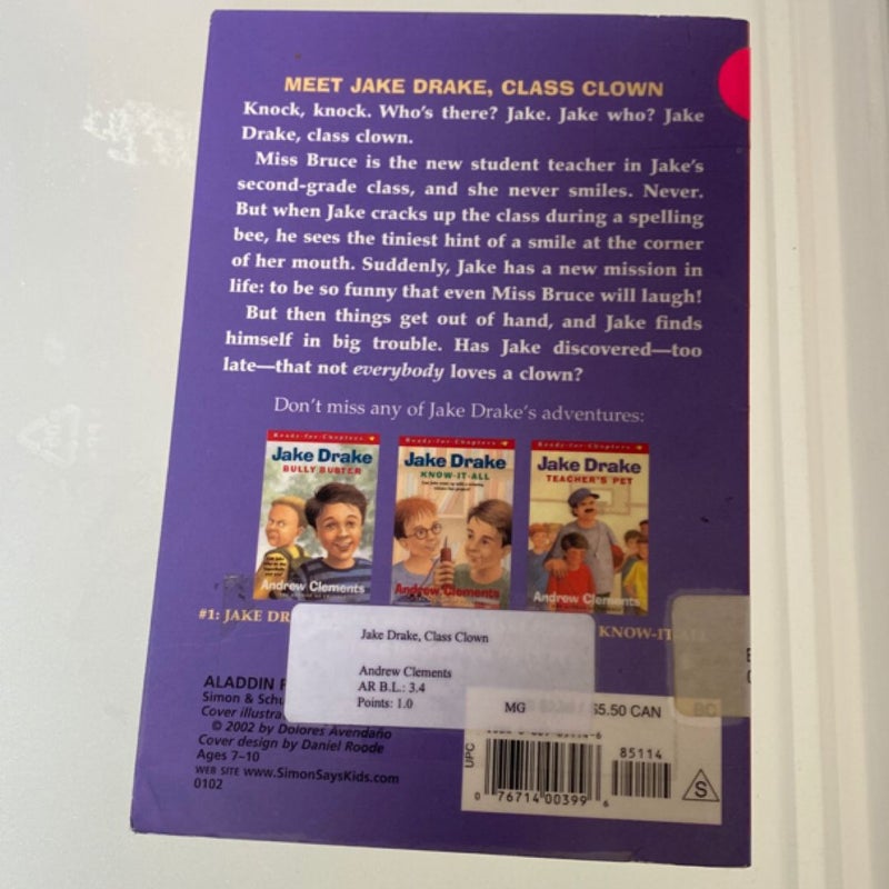 Jake Drake by Andrew Clements, Paperback | Pangobooks