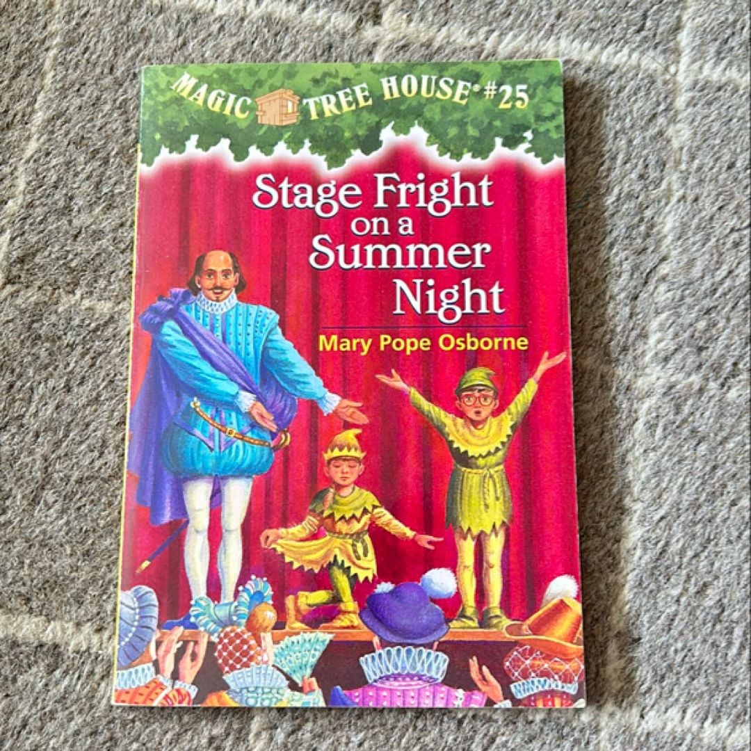 Stage Fright on a Summer Night by Mary Pope Osborne