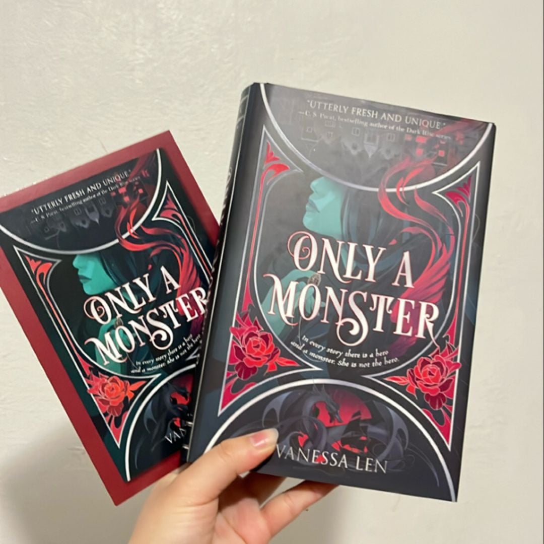 Only a monster by Vanessa Len, Hardcover | Pangobooks