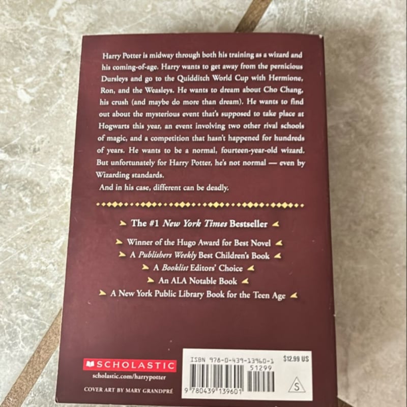 Harry Potter and the Goblet of Fire by J. K. Rowling
