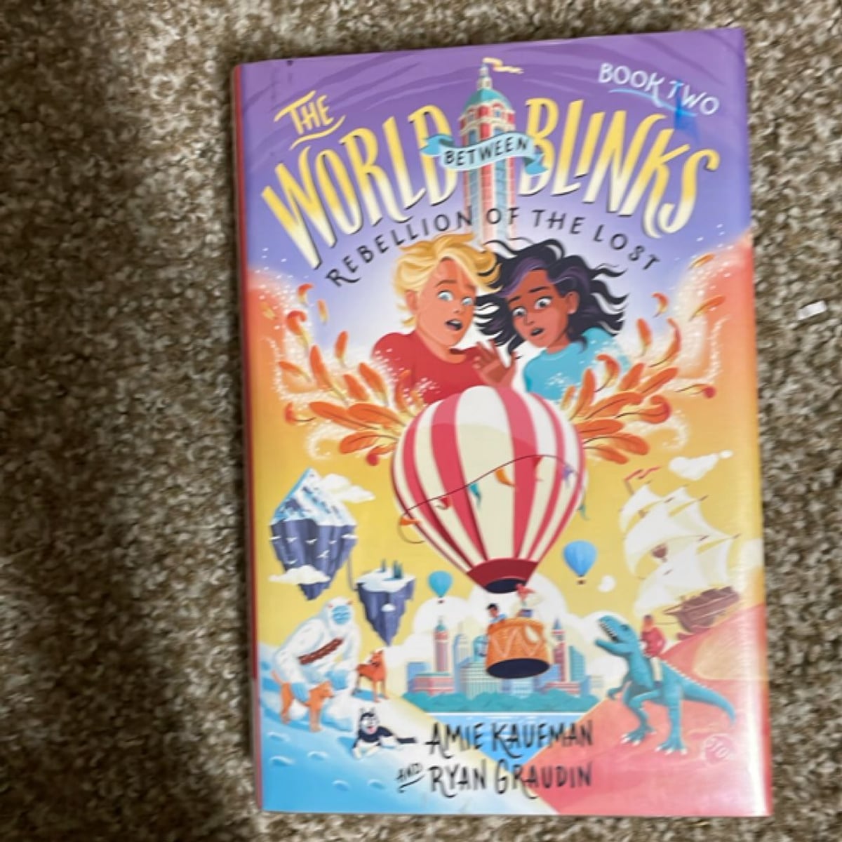 The World Between Blinks #2: Rebellion of the Lost by Amie Kaufman ...