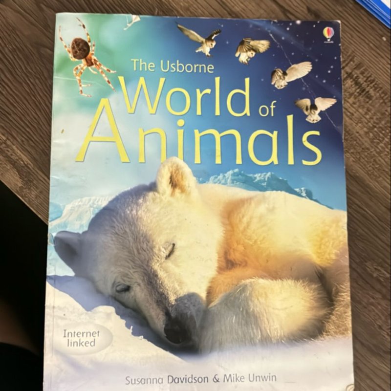 The Usborne World of Animals by Susanna Davidson; Mike Unwin, Paperback ...
