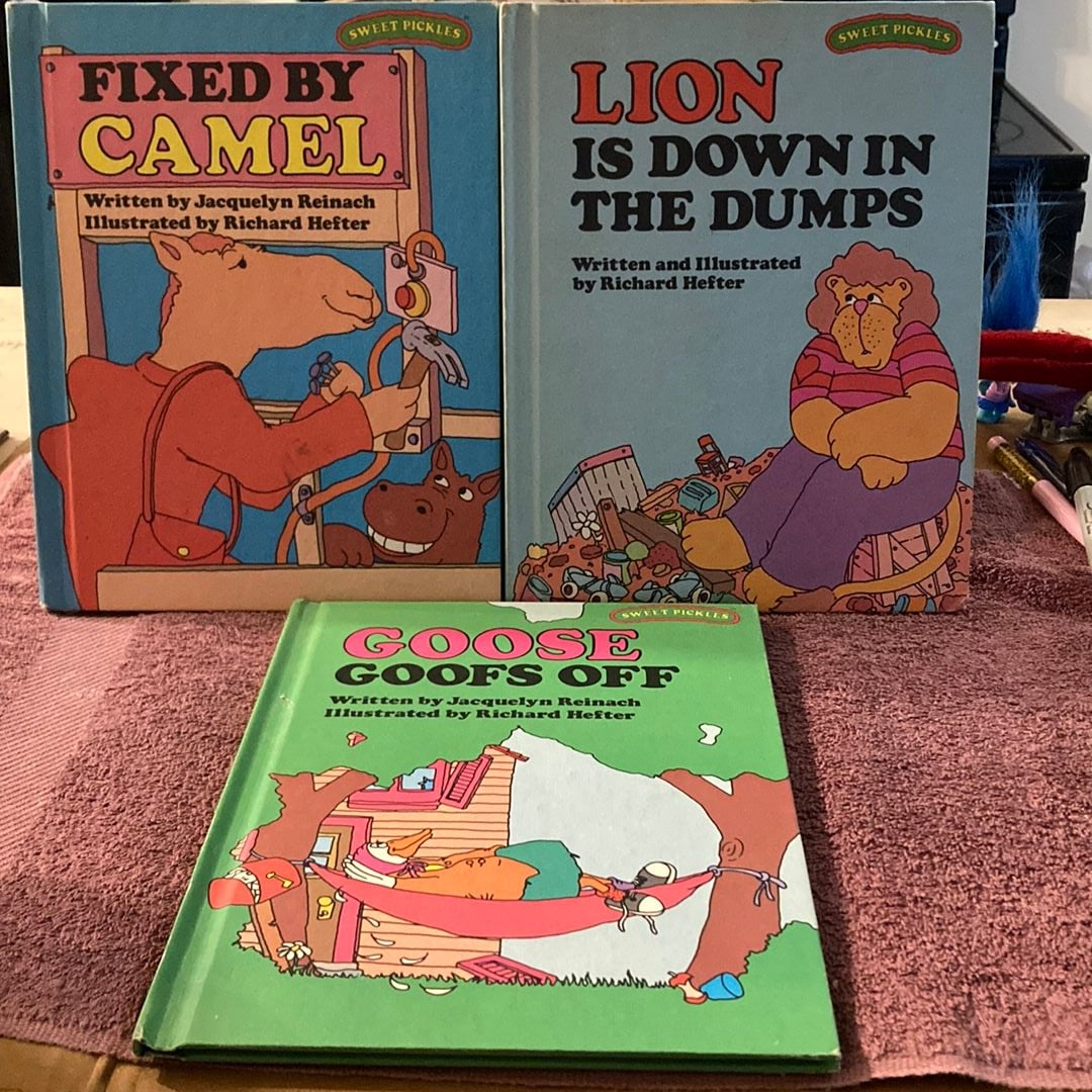 Vintage 1970’s Sweet Pickles books- Set of three by Richard Hefter ...