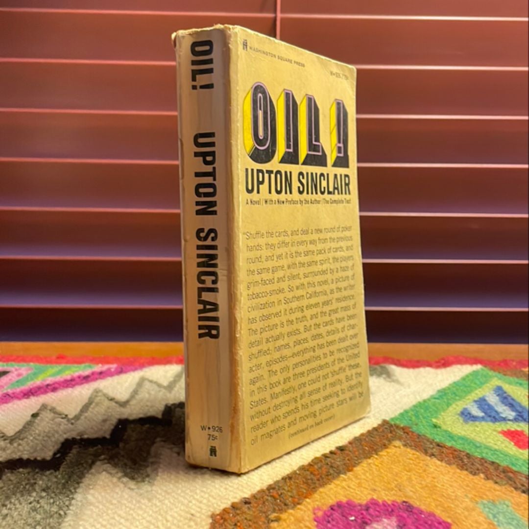 Oil! (1966, first mass paperback edition) by Upton Sinclair, Paperback ...
