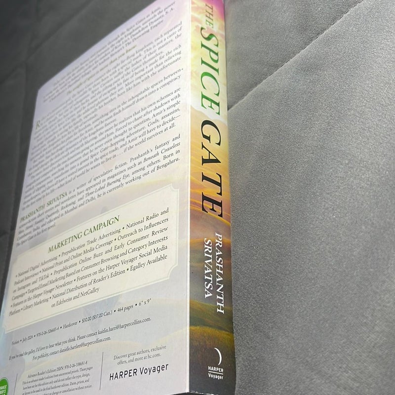 The Spice Gate ARC by Prashanth Srivatsa, Paperback | Pangobooks