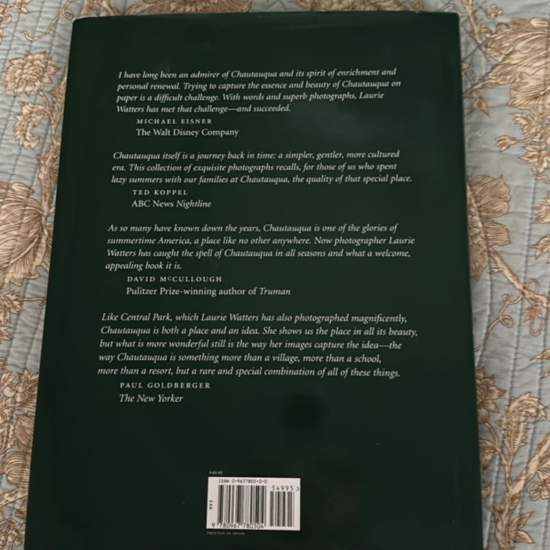 A Year in Chautauqua by Laurie A. Watters, Roger Rosenblatt, Jonathan ...