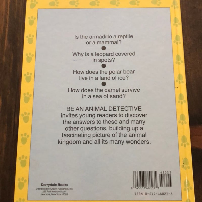 Be an Animal Detective by Steve Parker, Hardcover | Pangobooks