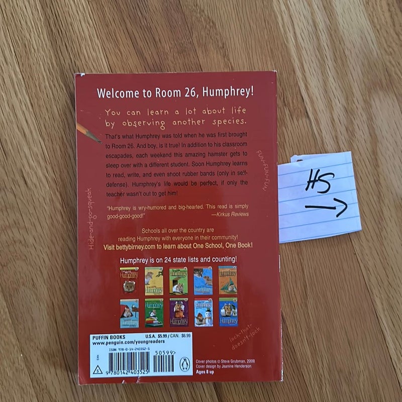 The World According to Humphrey by Betty G. Birney, Paperback | Pangobooks