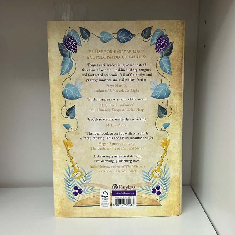 Fairyloot *Signed* Emily Wilde's Encyclopaedia of Faeries by Heather ...