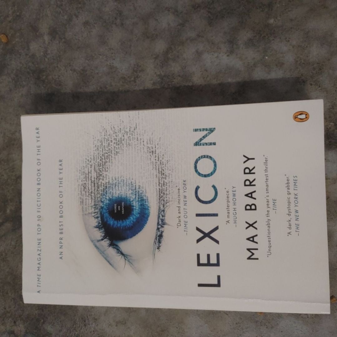 Lexicon by Max Barry