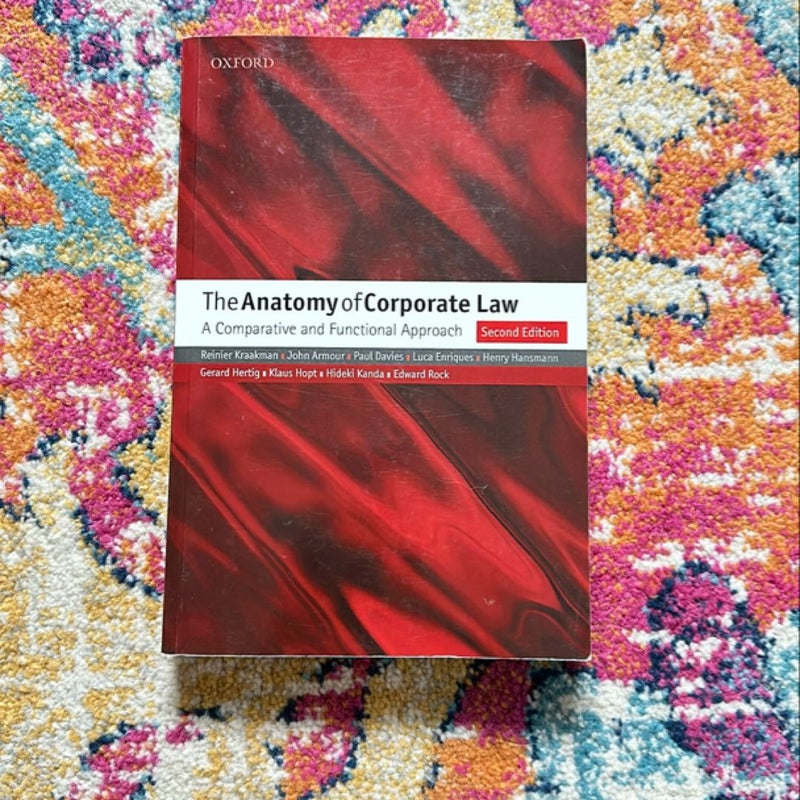 The Anatomy of Corporate Law by Reinier Kraakman, John Armour, Paul ...