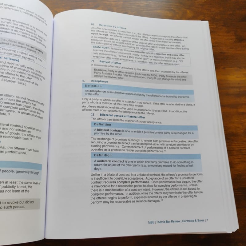 Multistate Bar Exam Outlines Themis Bar Review 2025-2026 by Themis Bar ...