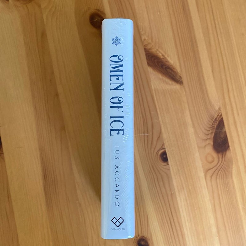 Omen of Ice by Jus Accardo , Hardcover | Pangobooks