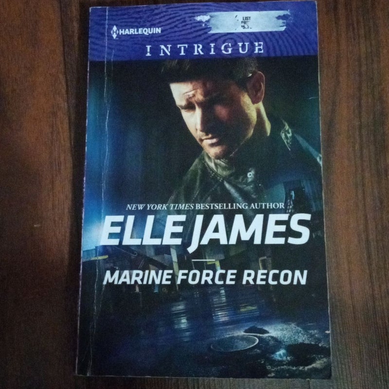 Marine Force Recon by Elle James, Paperback | Pangobooks