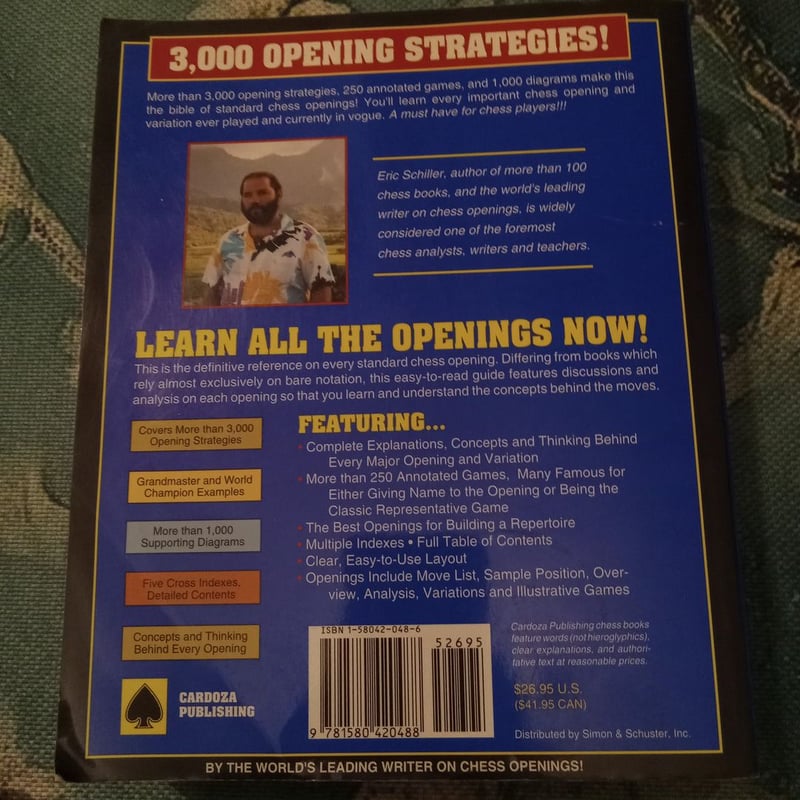Standard Chess Openings by Eric Schiller, Paperback | Pangobooks