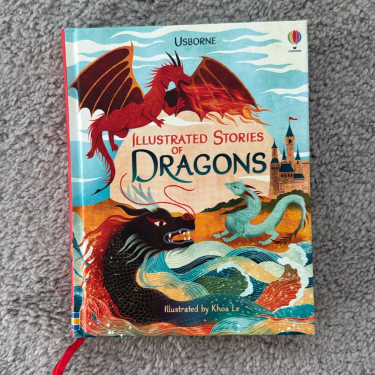 Illustrated Stories of Dragons by Rob Lloyd Jones, Lara Bryan, Tom Mumbray