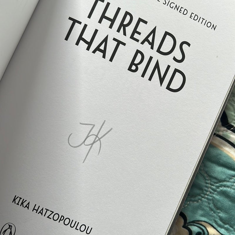 Threads that Bind by Kika Hatzopoulou , Hardcover | Pangobooks