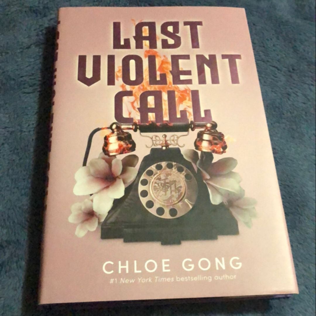 Last Violent Call NEW SIGNED Reversible Cover Fairyloot Sprayed Edges by Chloe Gong, Hardcover ...