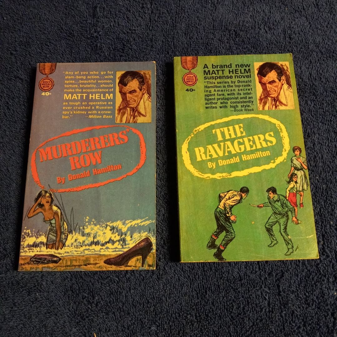 Matt Helm novel vintage duo by Matt Helm, Paperback | Pangobooks