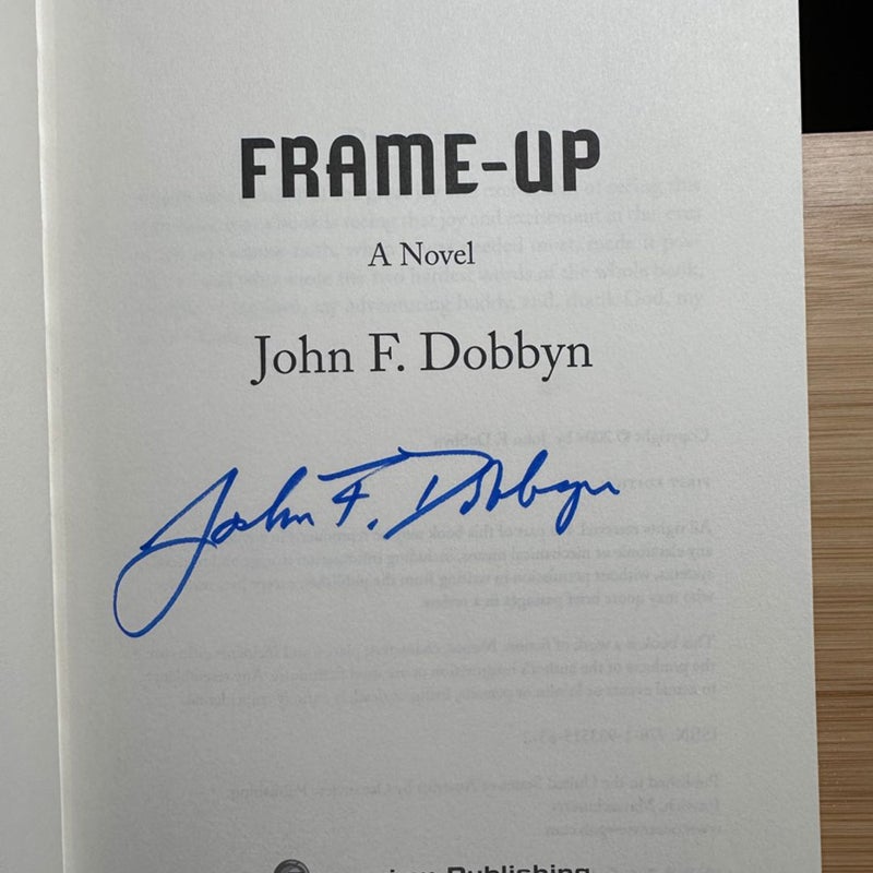 Frame-Up by John F. Dobbyn, Hardcover | Pangobooks