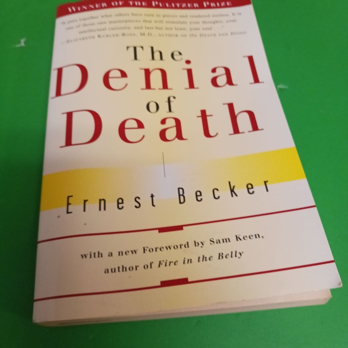 The Denial of Death by Ernest Becker