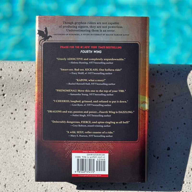 Fourth Wing and Iron Flame First Editions Two Books Bundle by Rebecca ...