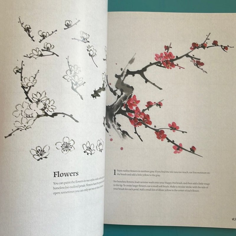 Sumi-E Painting by Virginia Lloyd-Davies, Paperback | Pangobooks